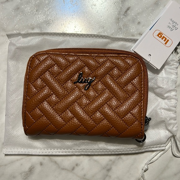 lug | Bags | Lug Rodeo Vl Rfid Wristlet Wallet Copper Brown Bnwt | Poshmark